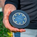 Ellis 4x Solar grondspots - 8 LEDs - 3000K - IP65 - Zwart